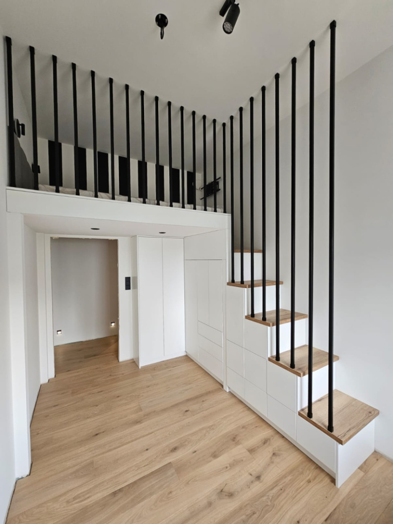 Balustrada pionowa harfa lamele stalowe 25x25mm SB-11/5 0,1mb - 1,4mb ...